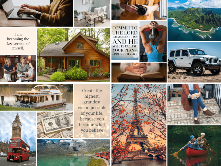 Make A Money Vision Board In 4 Steps and Crush Your Goals - Finance ...